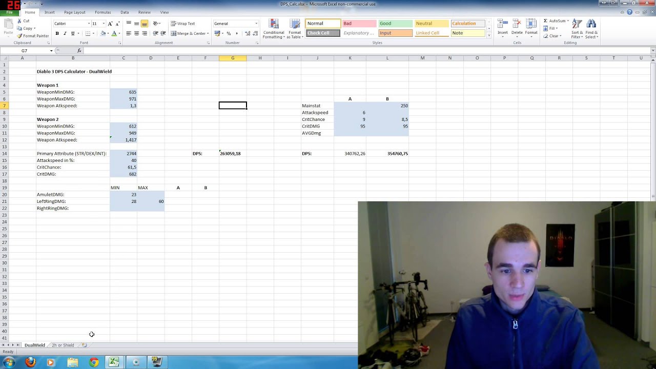 Diablo 3 - DPS Calculator - YouTube