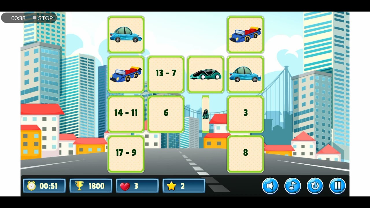 Math Memory Match | Walkthrough BestCrazyGames - YouTube