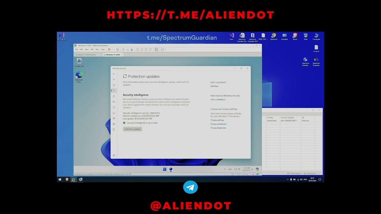 AVG Antivirus bypass & Windows Defender bypass, Spectrum Guardian, FUD Crypter - YouTube