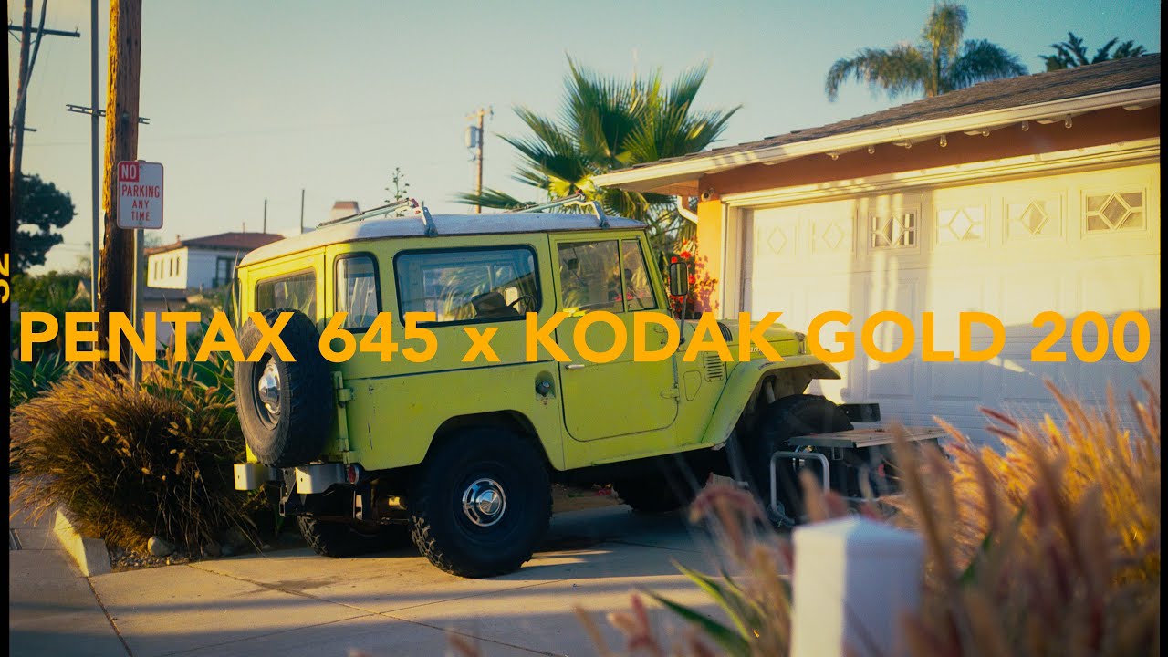 PENTAX 645 w/ KODAK GOLD 200 - My First Time Scanning Film [VLOG 2 ...