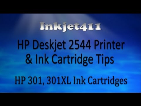HP Deskjet 2544 Printer Tips (HP 301, 301XL Ink Cartridge) - YouTube