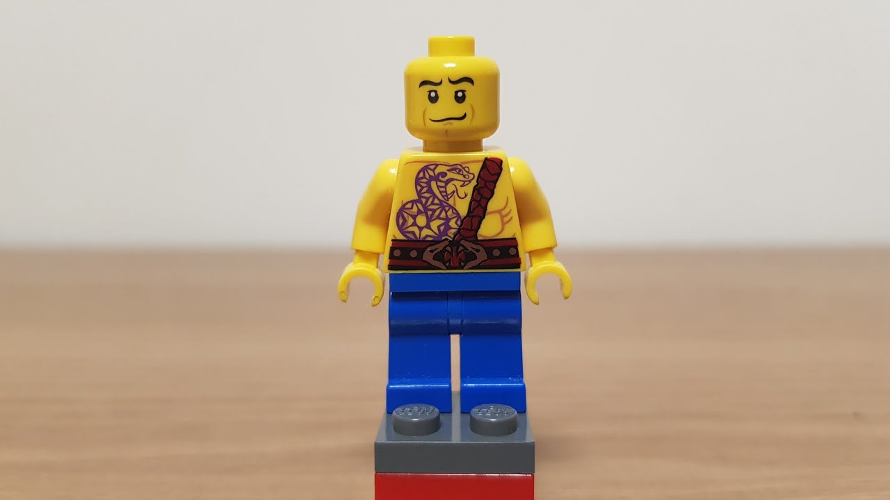 Making Lego Brawl Stars El Primo figure - YouTube