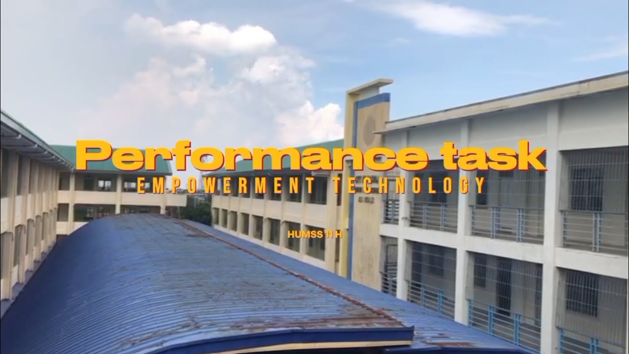 Multimedia and ICT - Performance task in empowerment technology - YouTube