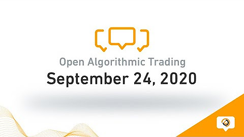 QuantConnect Open Algorithmic Trading Meet-Ups - YouTube