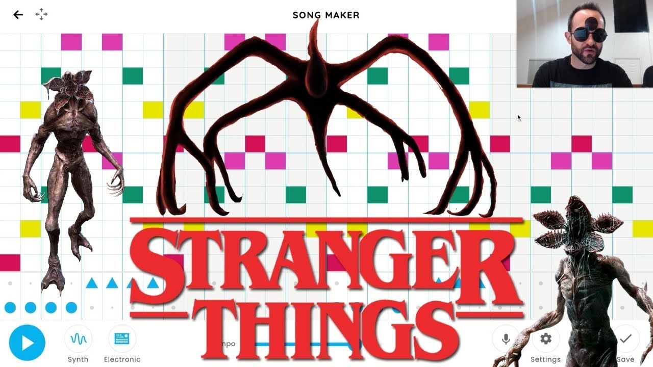STRANGER THINGS on Chrome Music Lab - YouTube