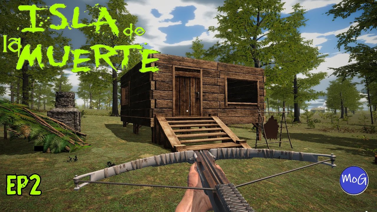 Building Our First Base, And The Crossbow | Isla De La Muerte Episode 2 ...
