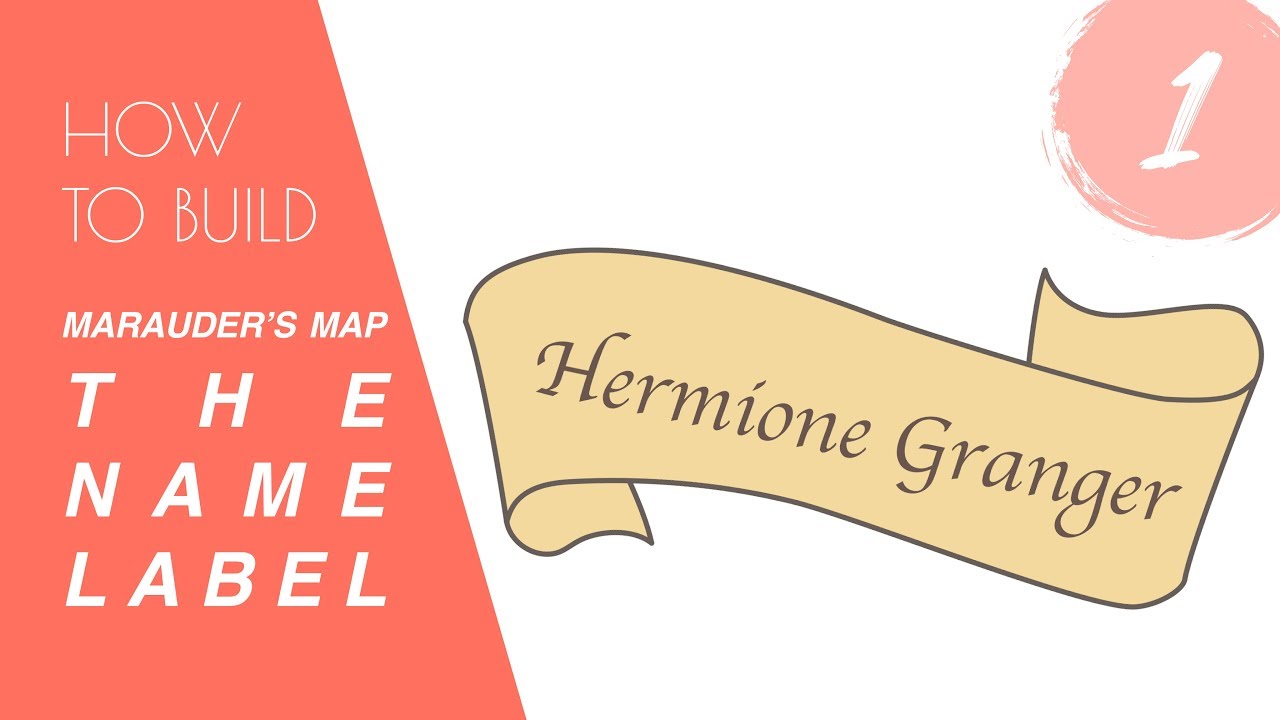 Moho tutorial 05: Marauder's Map- Part 1: Name label - YouTube