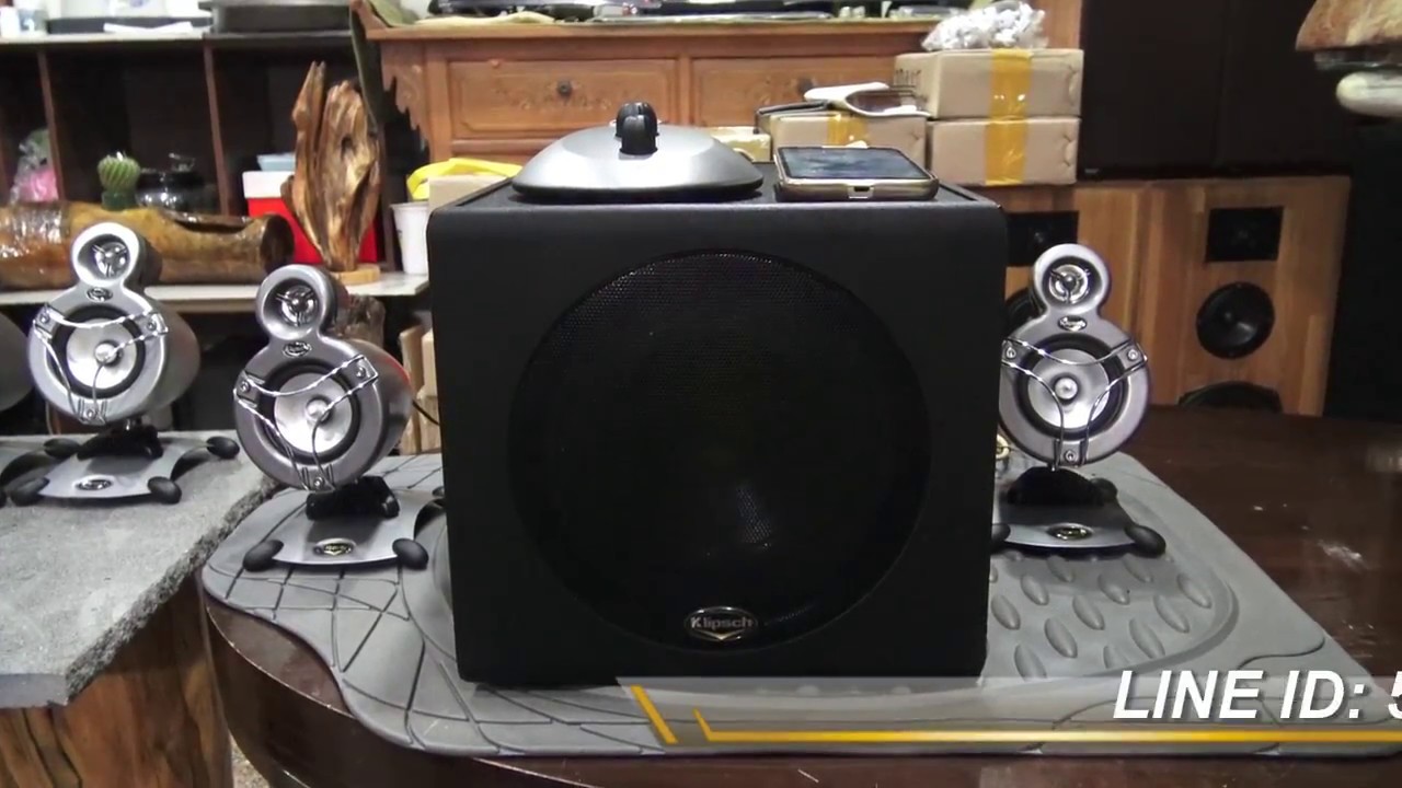 美國原裝空運~古力奇~Klipsch ProMedia GMX A-2.1【#木頭爸 Wood dad 】 - YouTube