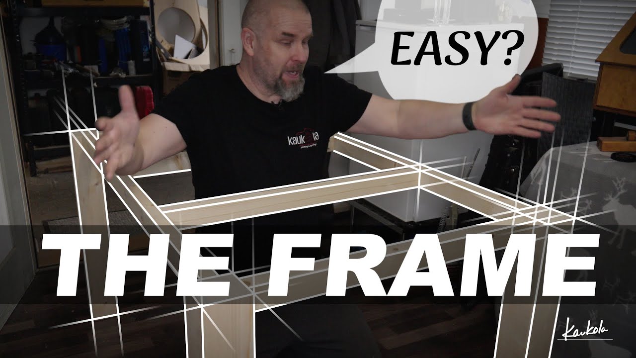 Dining table project. The Frame - YouTube