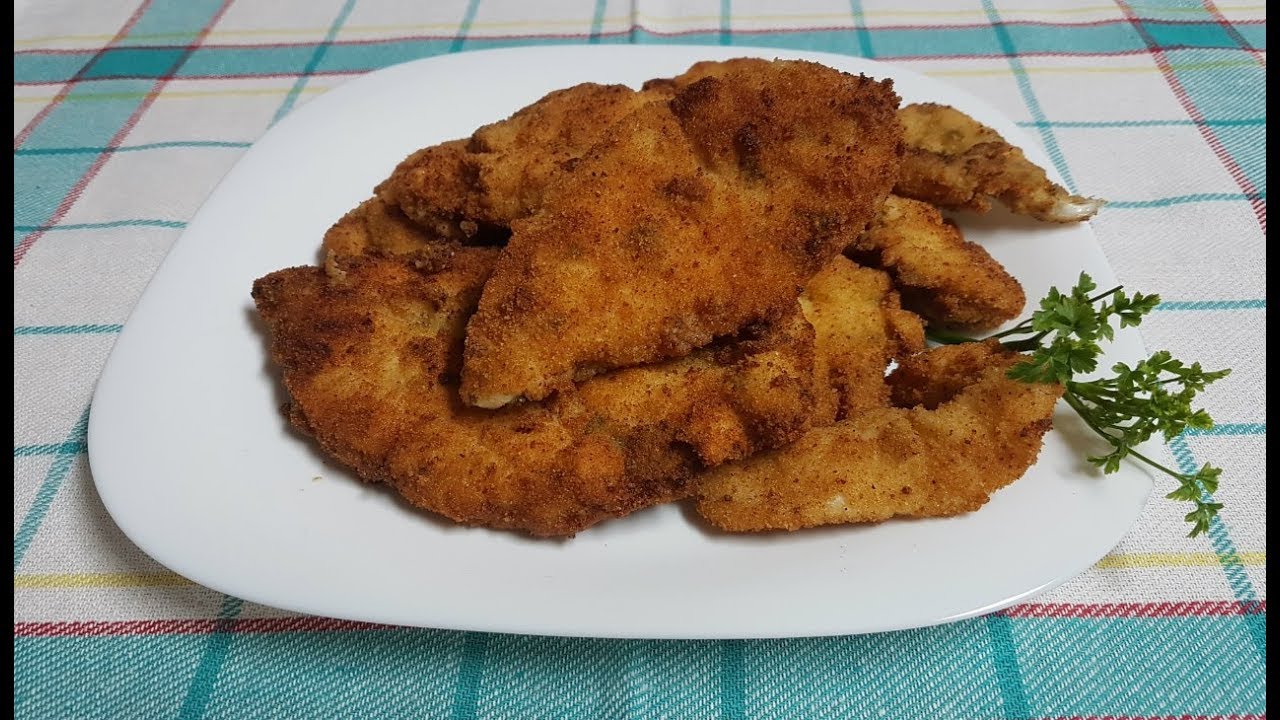 Pollo Frito Empanizado o Empanado PERFECTO!!!🍗💯 Muy jugoso por dentro y ...