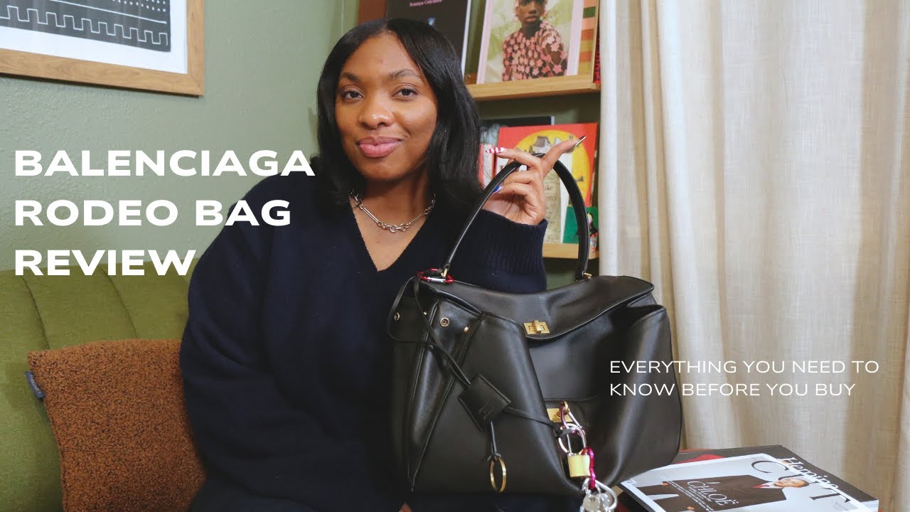 Balenciaga Rodeo Bag Review - YouTube