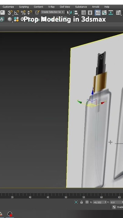 Create Stunning Prop using Lathe in 3dsMax | How to Model it #3d #3dmodeling #3dsmax - YouTube