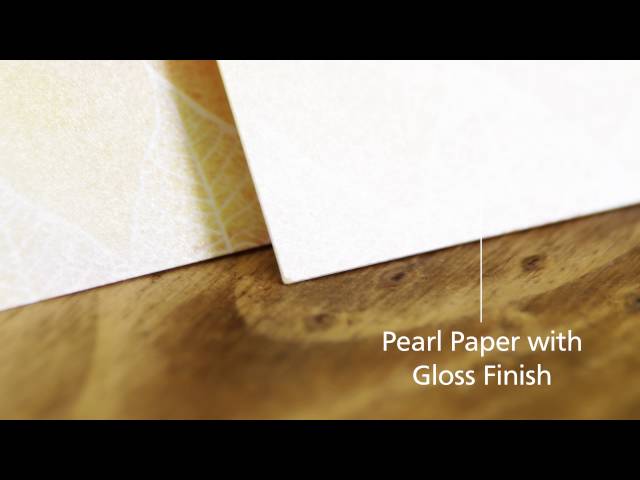 Pearl Shimmer Cardstock Paper