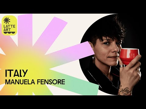 Manuela Fensore, Italy | 2024 World Latte Art Championship | Finals