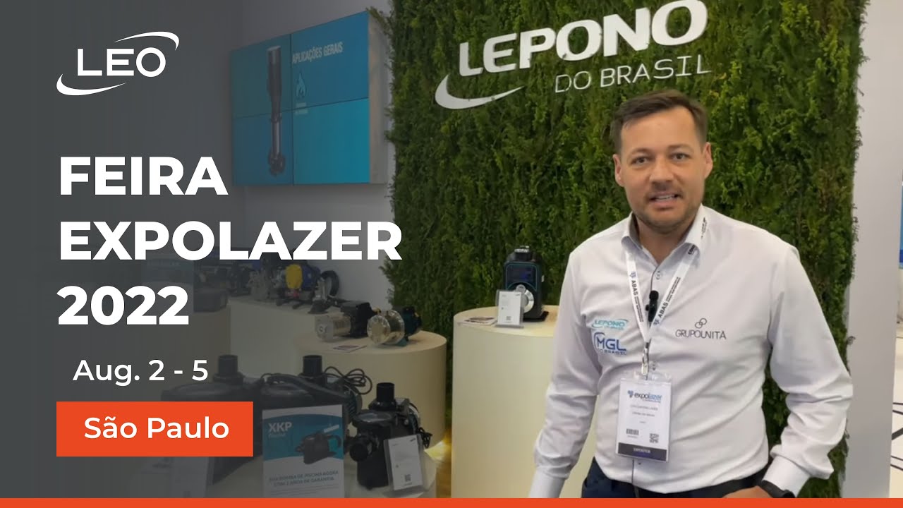 LEO Event: LEO Brazil attended the Feira EXPOLAZER in AUGUST - YouTube