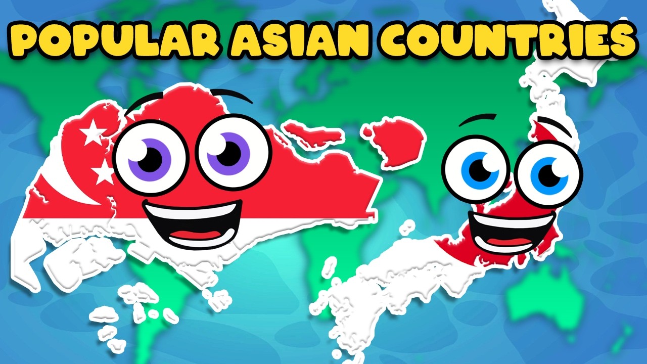 Discover The MOST VISITED Countries In Asia! | KLT Geography - YouTube