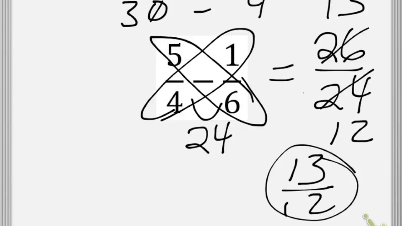 Adding Fractions Quick Trick - YouTube
