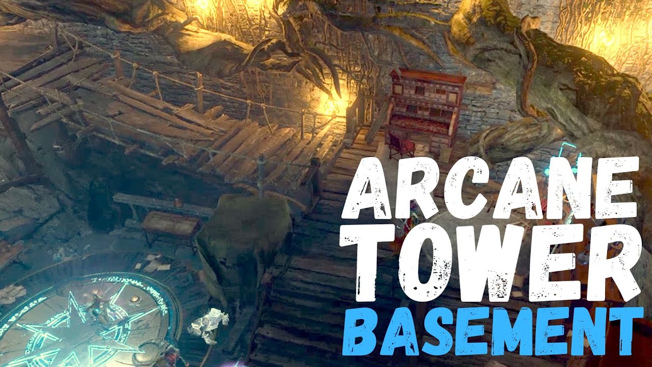Baldur's Gate 3 Arcane Tower Basement | How to reach the Arcane Tower ...