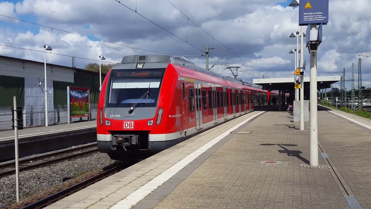 2x Stuttgart S-Bahn,Güterzug in Stuttgart Neckarpark: S1 Plochingen ...