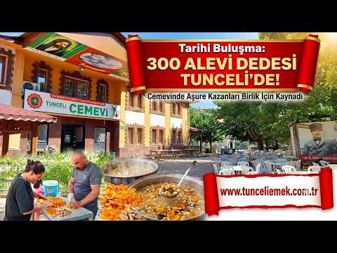 Tunceli’de Tarihi Gün! 300 Alevi Dedesi Tunceli'de...