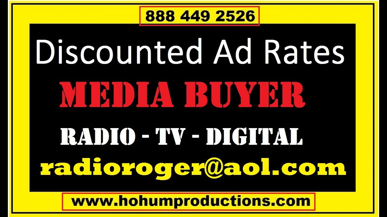 radio advertising for dummies 888 449 2526 cost rates prices - YouTube