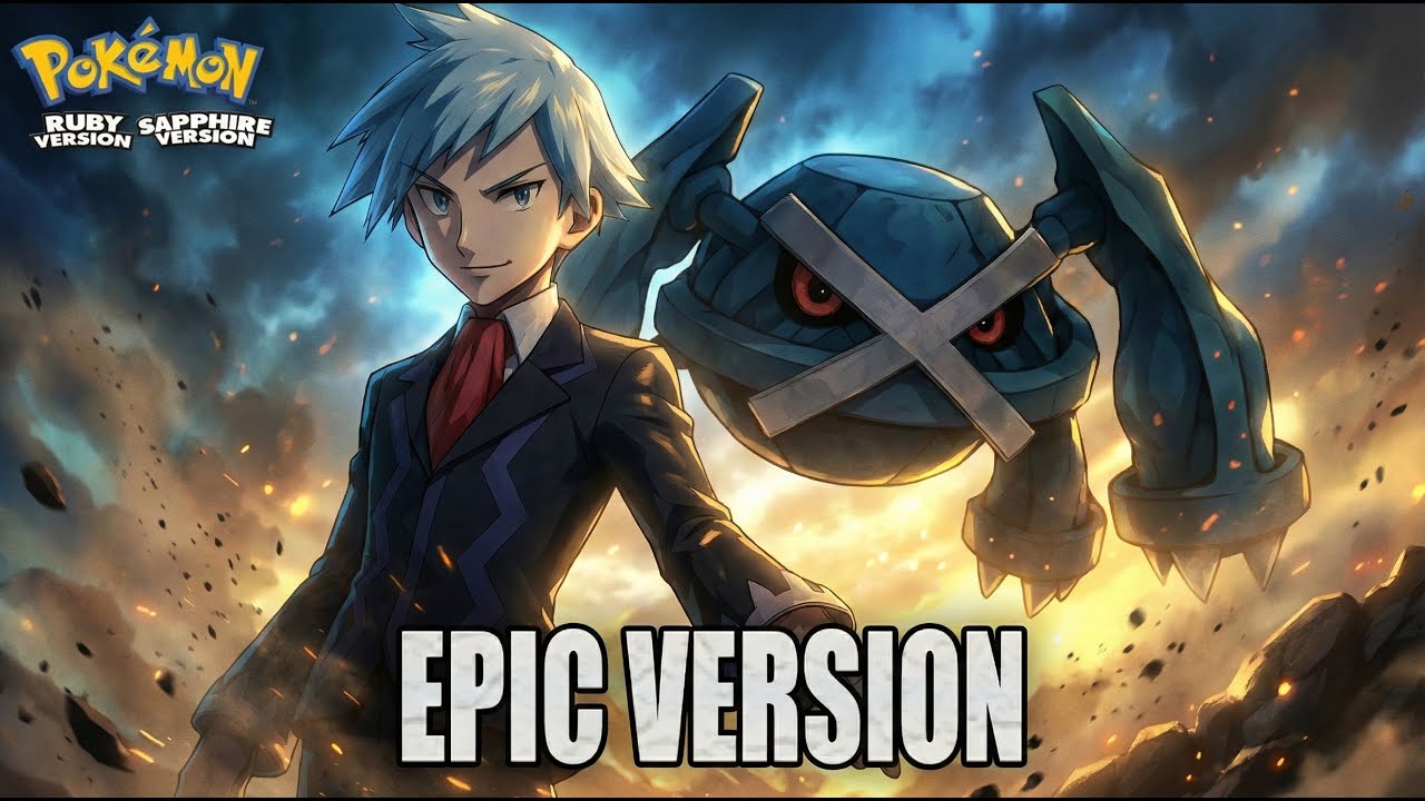 Champion Steven Battle (Pokemon RSE) EPIC VERSION - YouTube