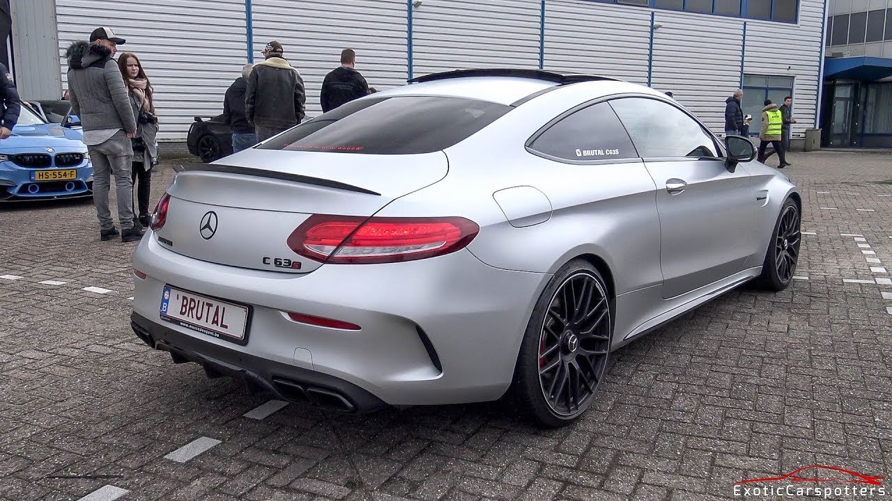 630HP Stage 2 Mercedes C63 S AMG Coupe w/ iPE Exhaust - LOUD Revs ...