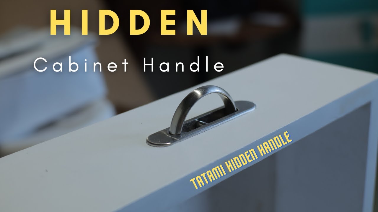 Hidden Cabinet Installation(TATAMI HIDDEN HANDLE) - YouTube