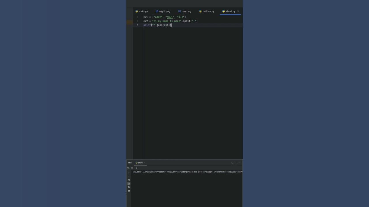 Python Quick Guide Merge Strings With Join Python Pythonprogramming Pythontutorial Youtube 9934