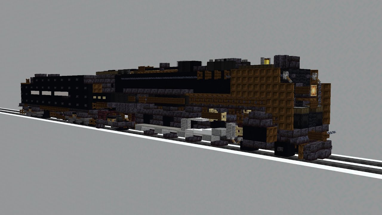 How To Build A New York Central L-4 Class Mohawk || Minecraft Steam ...