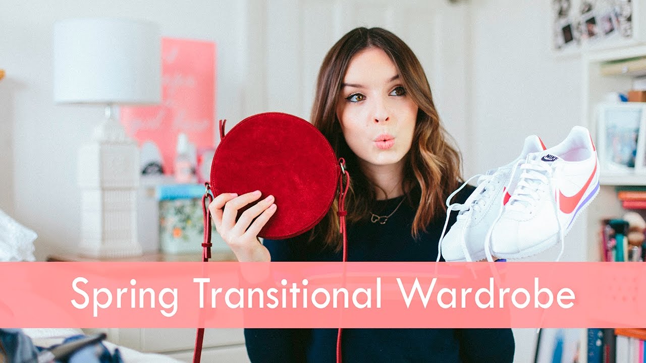 SPRING TRANSITIONAL WARDROBE STAPLES | What Olivia Did - YouTube