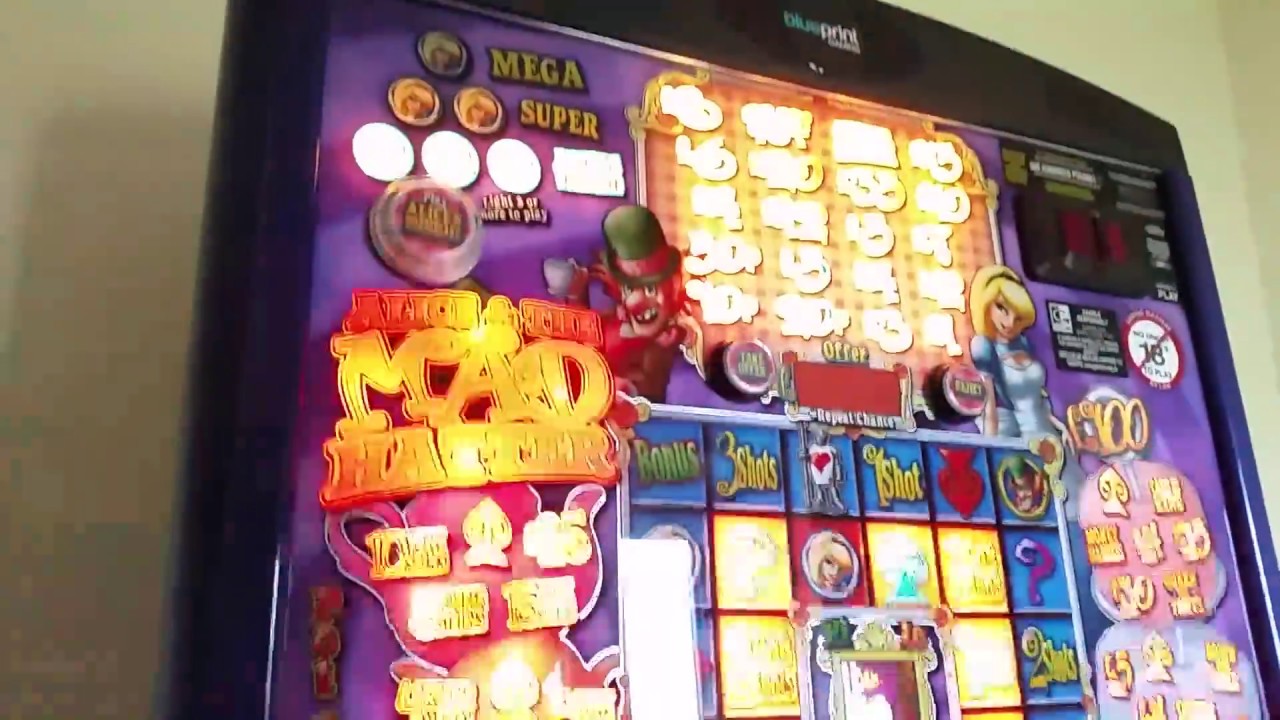 Mr Matthew Plays Alice Mad Hatter Fruit Machine - YouTube