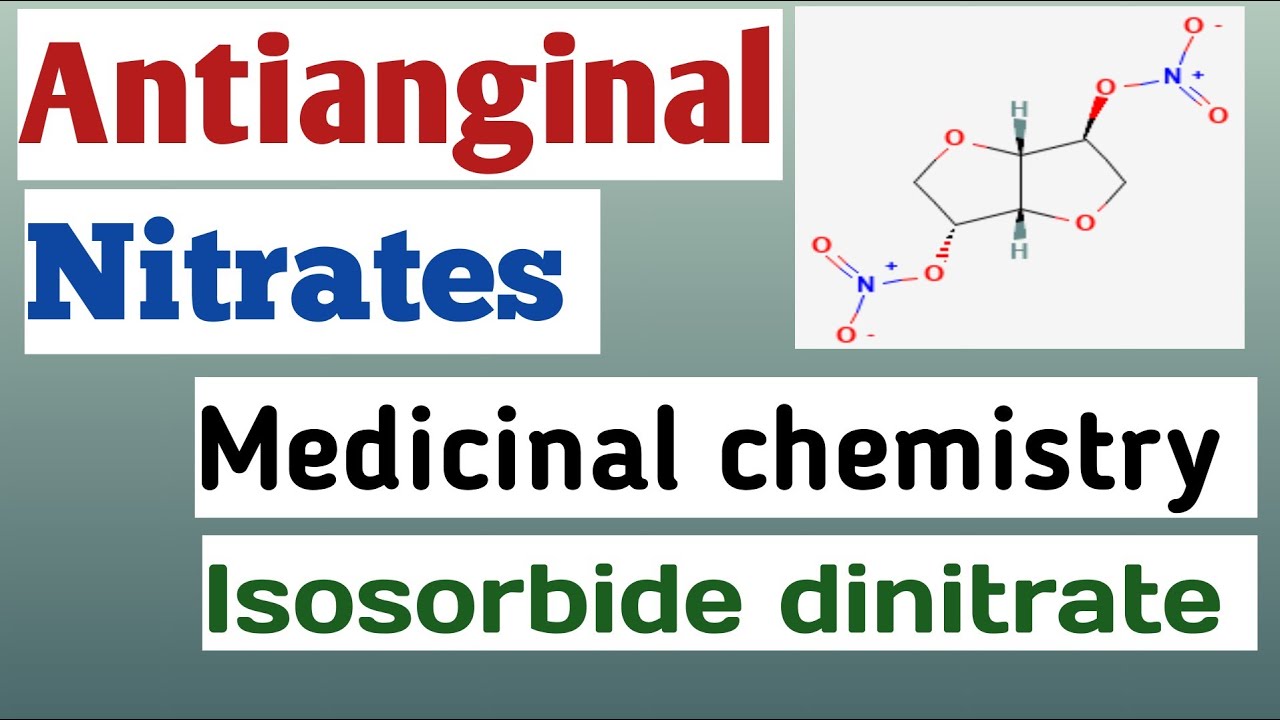 Antianginal_Nitrates_Isosorbide dinitrate_Medicinal chemistry_MRB ...