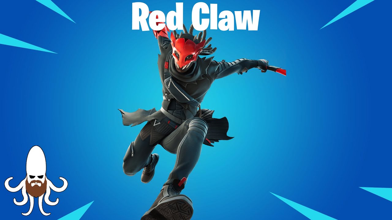 RED CLAW - October Crew Pack - Fortnite - YouTube