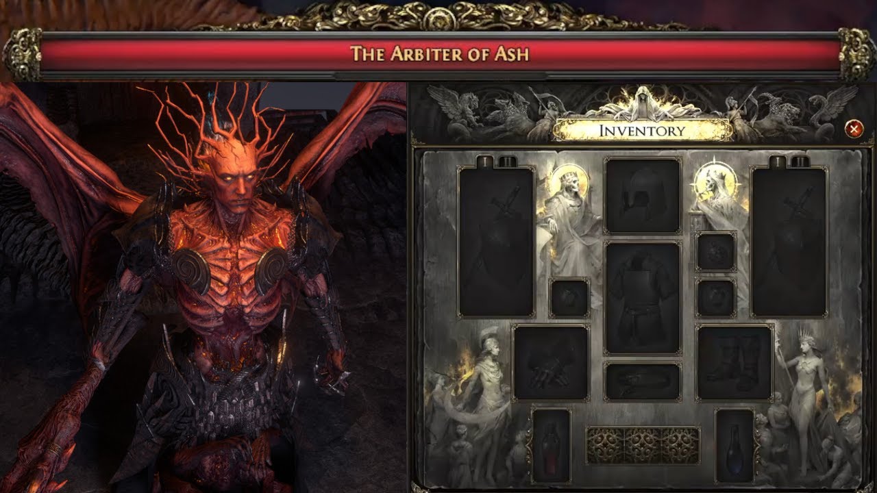PoE2 Gearless - Arbiter of Ash (no weapons/armour/jewellery/flasks ...