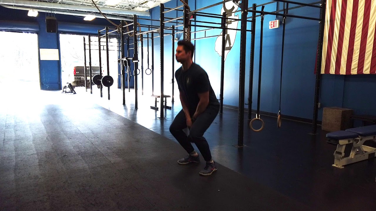 KB Loaded Squat Jumps - YouTube