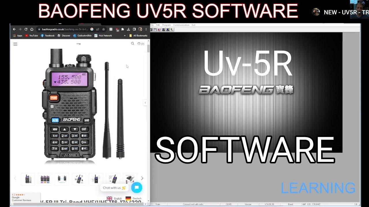 BAOFENG UV-5R , PROGRAMMING SOFTWARE - YouTube