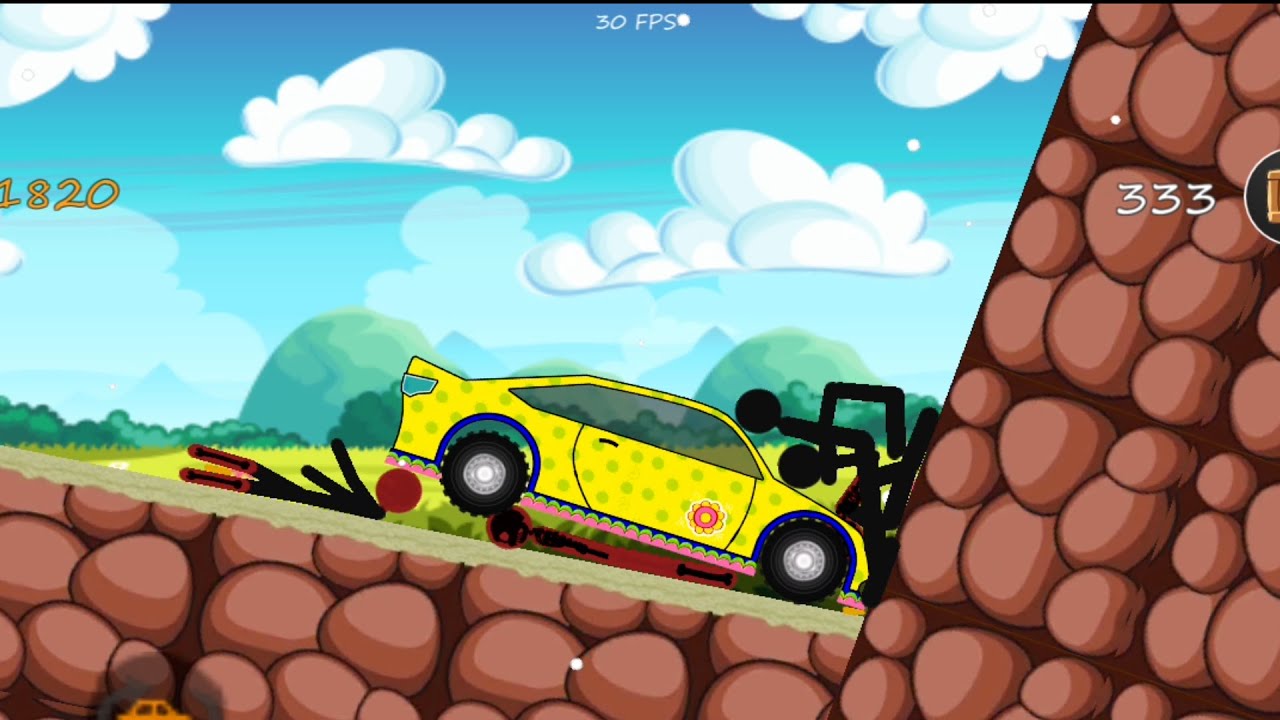 Stickman Destruction Car Drive - stickman drive max level walkthrough ...