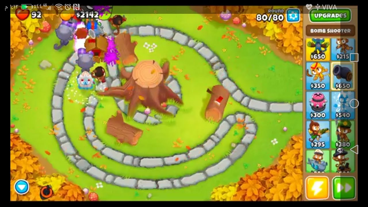 BTD6 - Tree Stump - Hard Difficulty Walkthrough - Episode 2 - YouTube