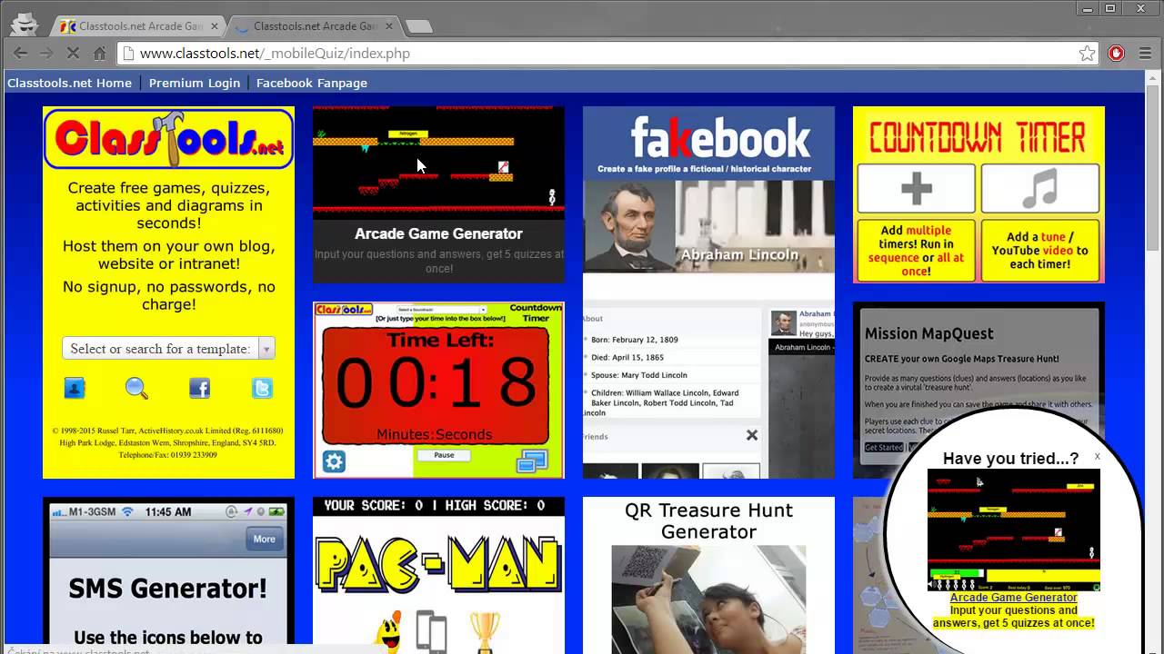 Classtools.net - Interaktivní nástroje pro učitele - YouTube