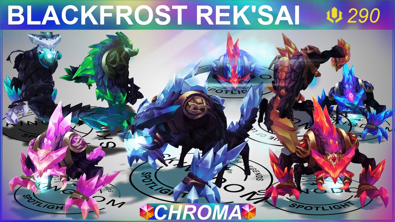 LoL skin 】 Kara Buz RekSai / League of Legends Kostümler / kostüm ...