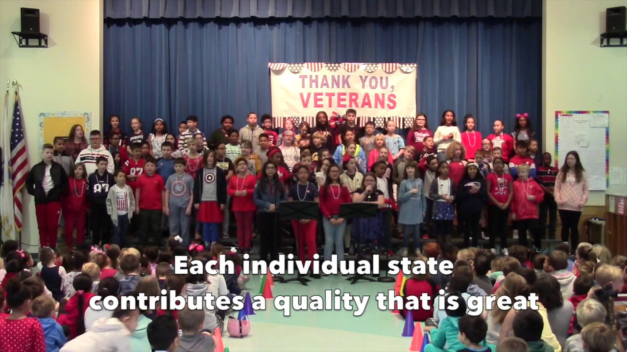 Fifty Nifty United States at Carlton School E2 Veterans Day Concert ...
