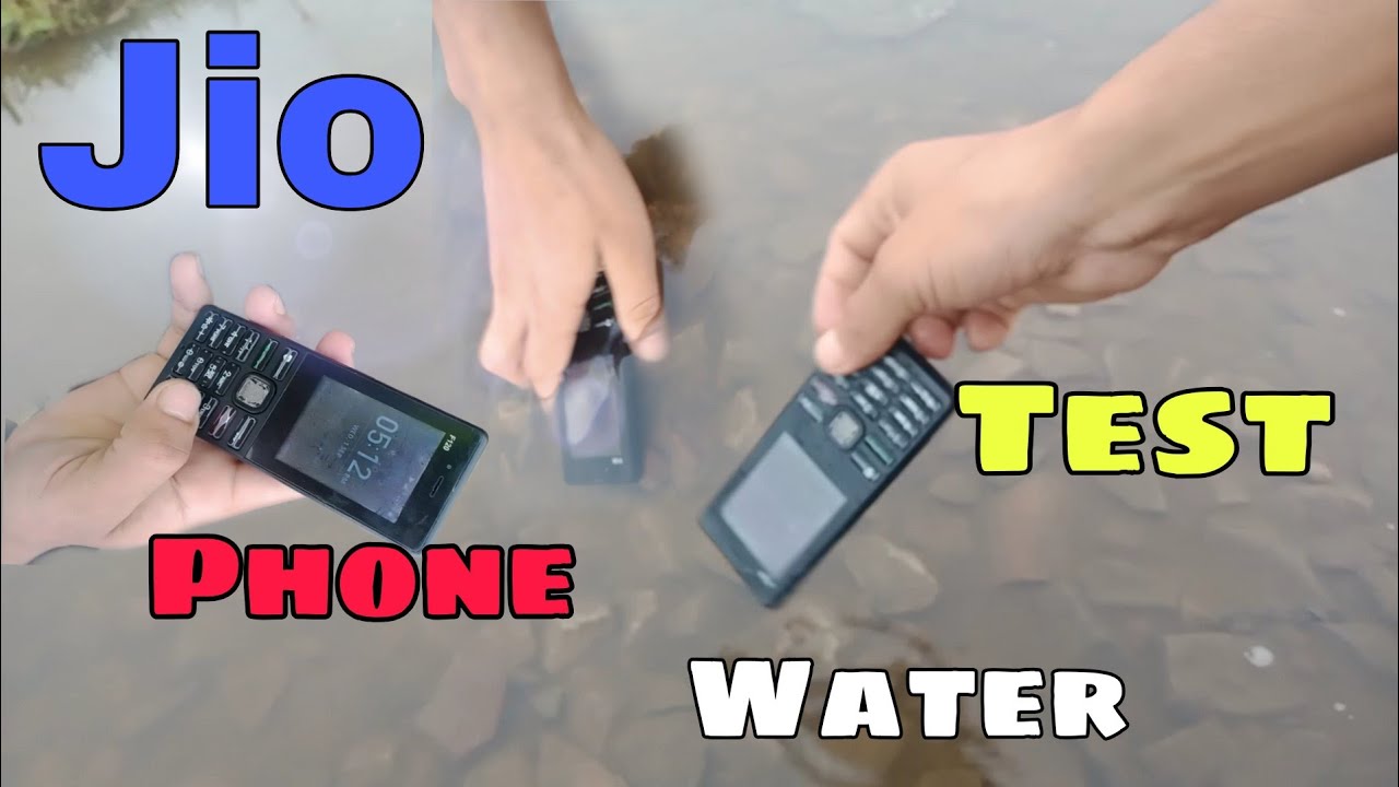 Jio Phone Water Test Experiment || Jio Phone VS Water || Experiment ...