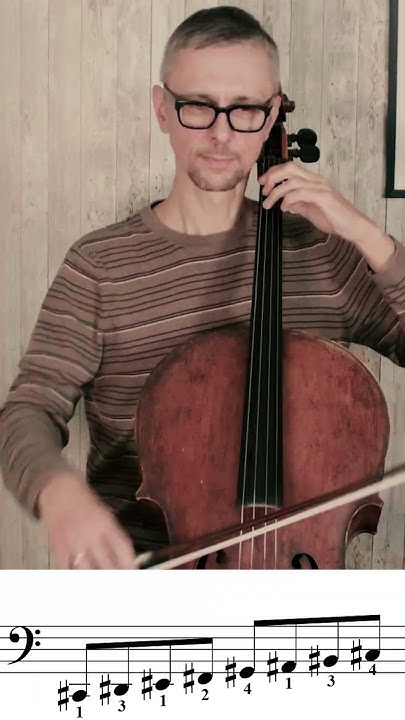 C Sharp Major - Scale Where EVERY Note Has Sharp #cello #cellotechnique ...