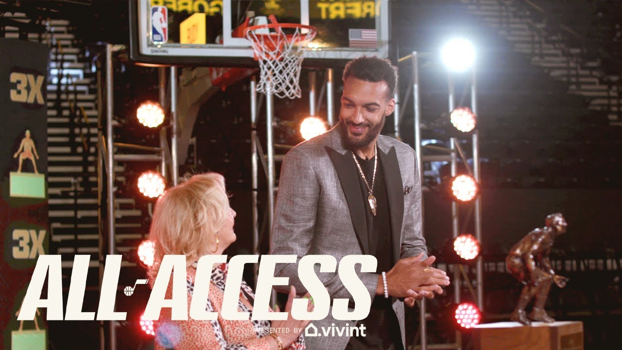 Rudy Gobert wins his 3RD DPOY Award 🏆 | All-Access presented by Vivint ...