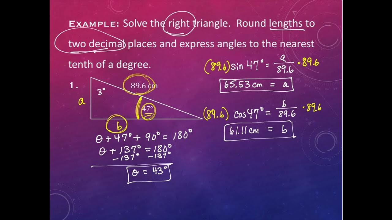2.4 Applications of Trigonometric Functions (part 1) - YouTube