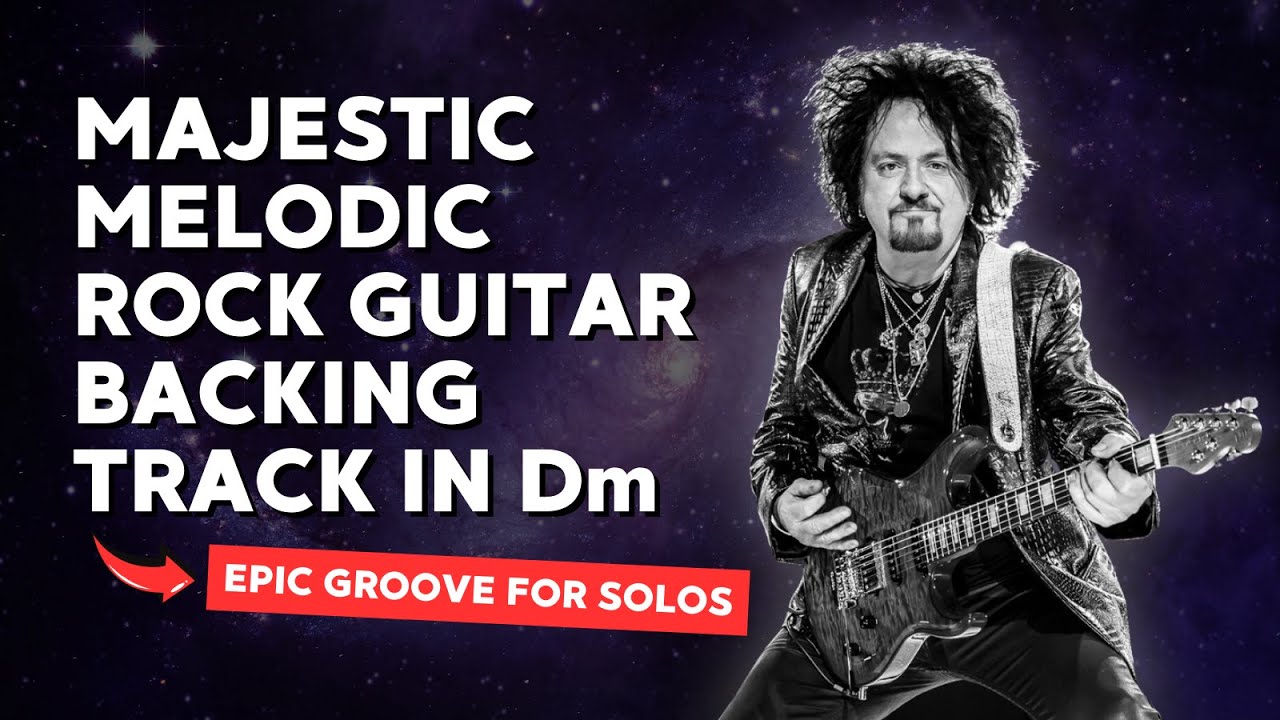 Majestic Melodic Rock Guitar Backing Track In D Minor #guitar - YouTube