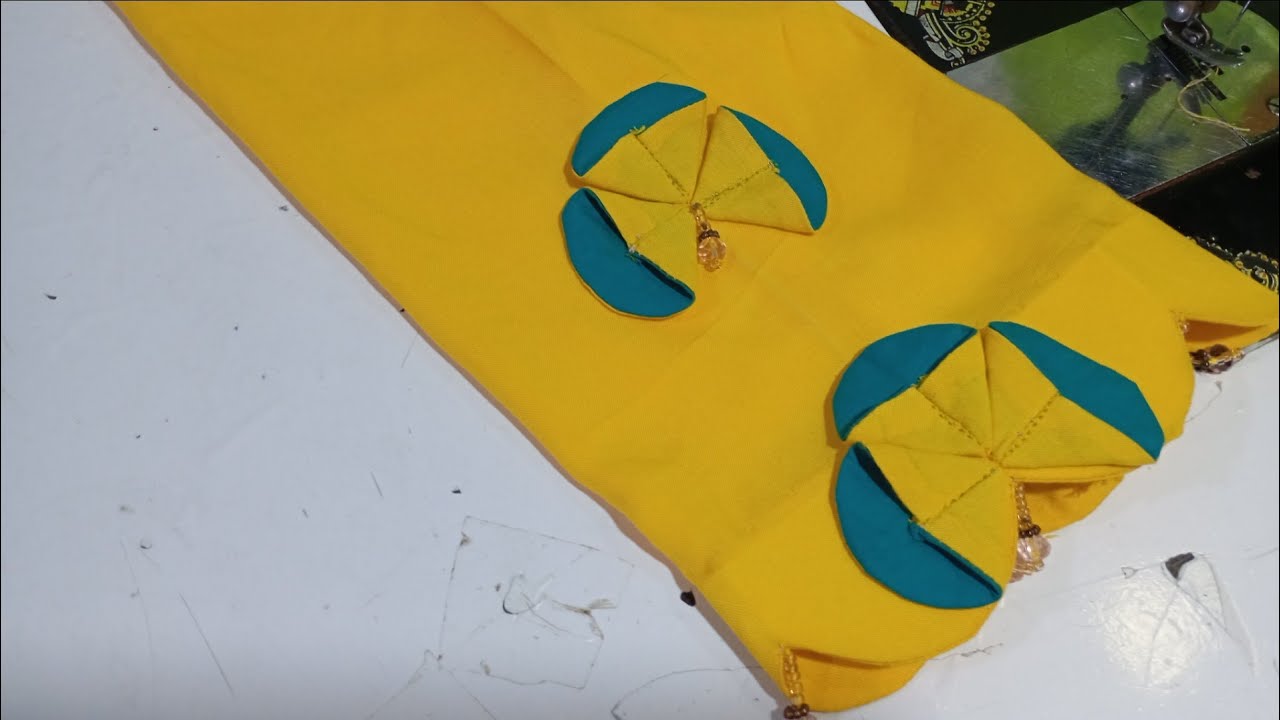 Flowers Design For Trouser|How to Make Flower Design Trouser |Flowers ...