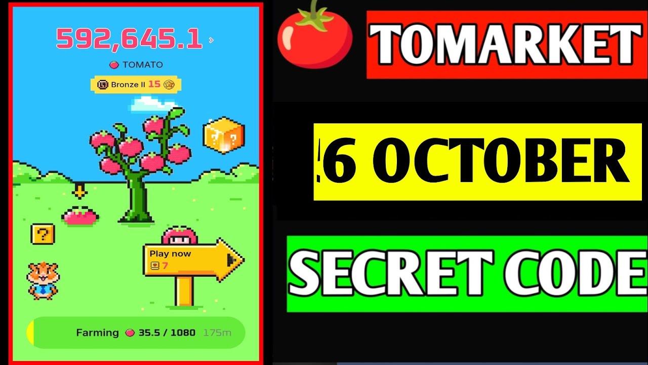 6 October Secret Code Tomarket | Tomarket Secret Combo Today | Today ...