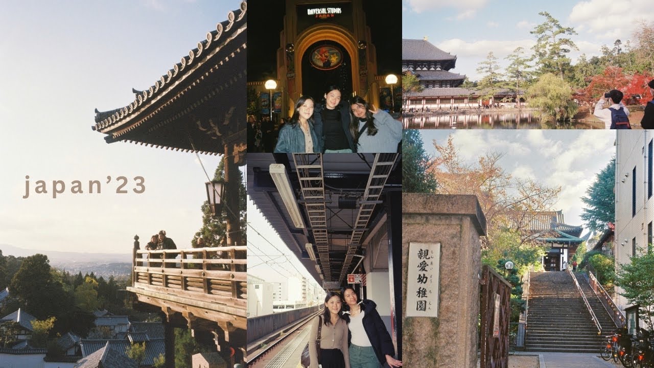 japan’23 part one | osaka, usj, nara etc. - YouTube